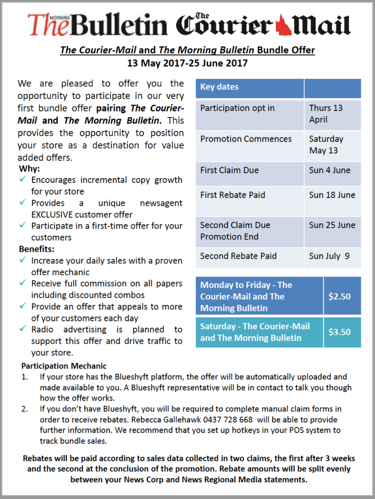 Why is News Corp. using Blueshyft for a newspaper promotion ...